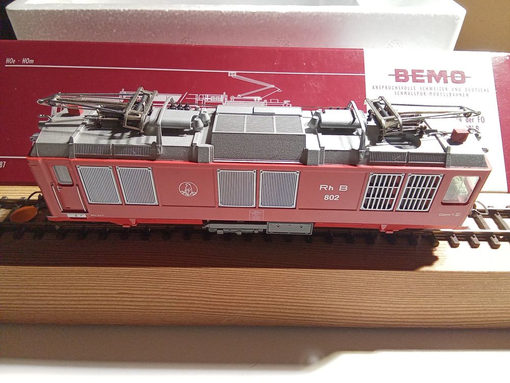 BEMO RhB ZWEIKRAFTLOK Gem 4/4 802 ARTIKEL1267 102 | Kaufen auf Ricardo