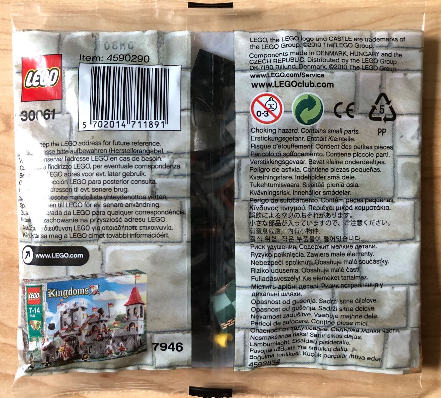 LEGO Kingdoms 30061 Polybag Angriffswagen Attack Wagon NEU (Neu und ...