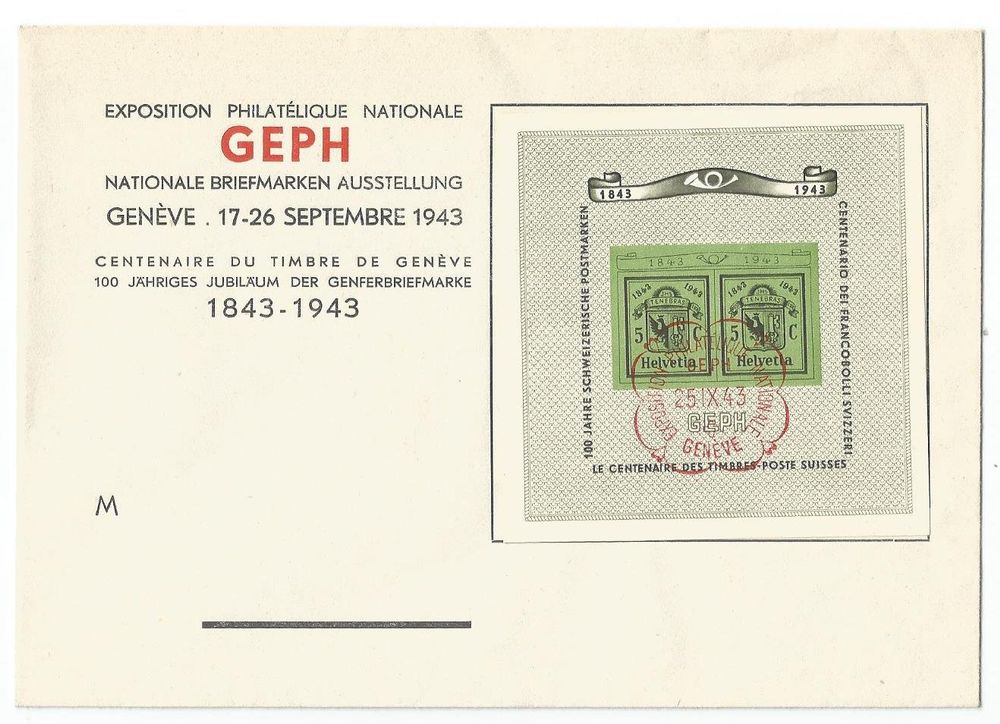 ** BLOCK W18 AUF BRIEF - 25.IX.43 ** (Gebraucht) in Heimenschwand für CHF 5 – mit Lieferung auf ...