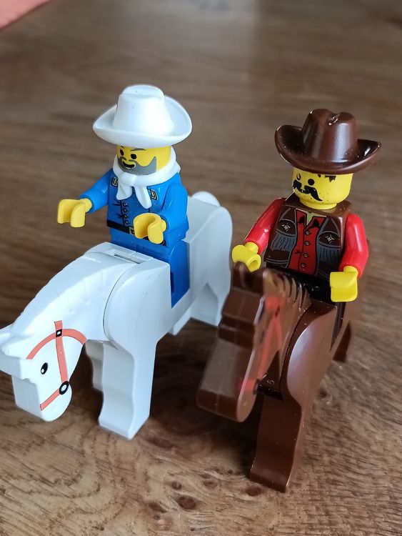 2 LEGO WESTERN COWBOYS MIT PFERD | Kaufen auf Ricardo