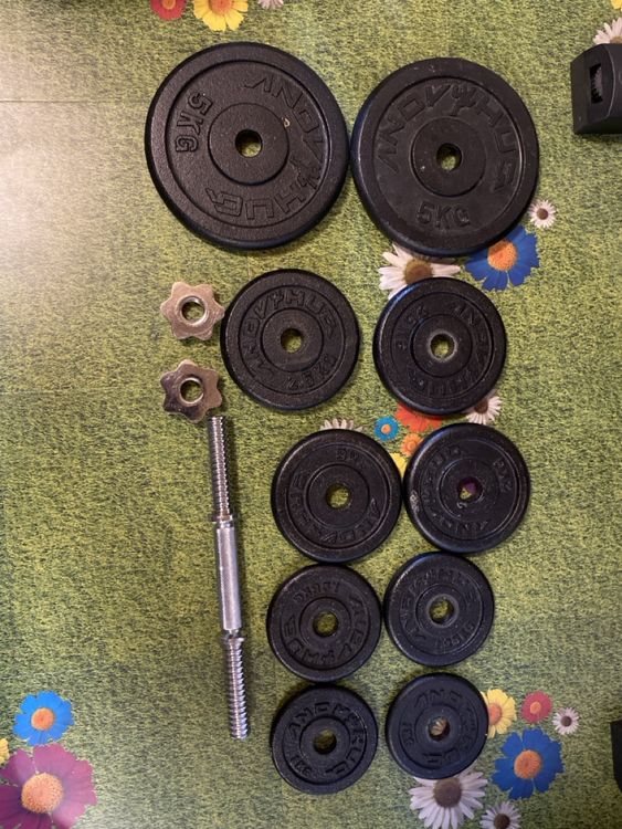 Andy hug- Komplettes Kurzhantelset (Neu (gemäss Beschreibung)) in für ...