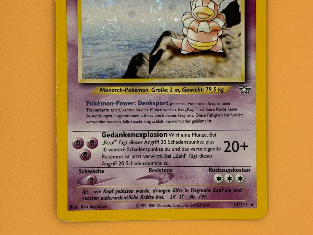 Laschoking 14/111 Holo (🌀) Pokémon Neo Genesis ab 1.- (Neu (gemäss ...