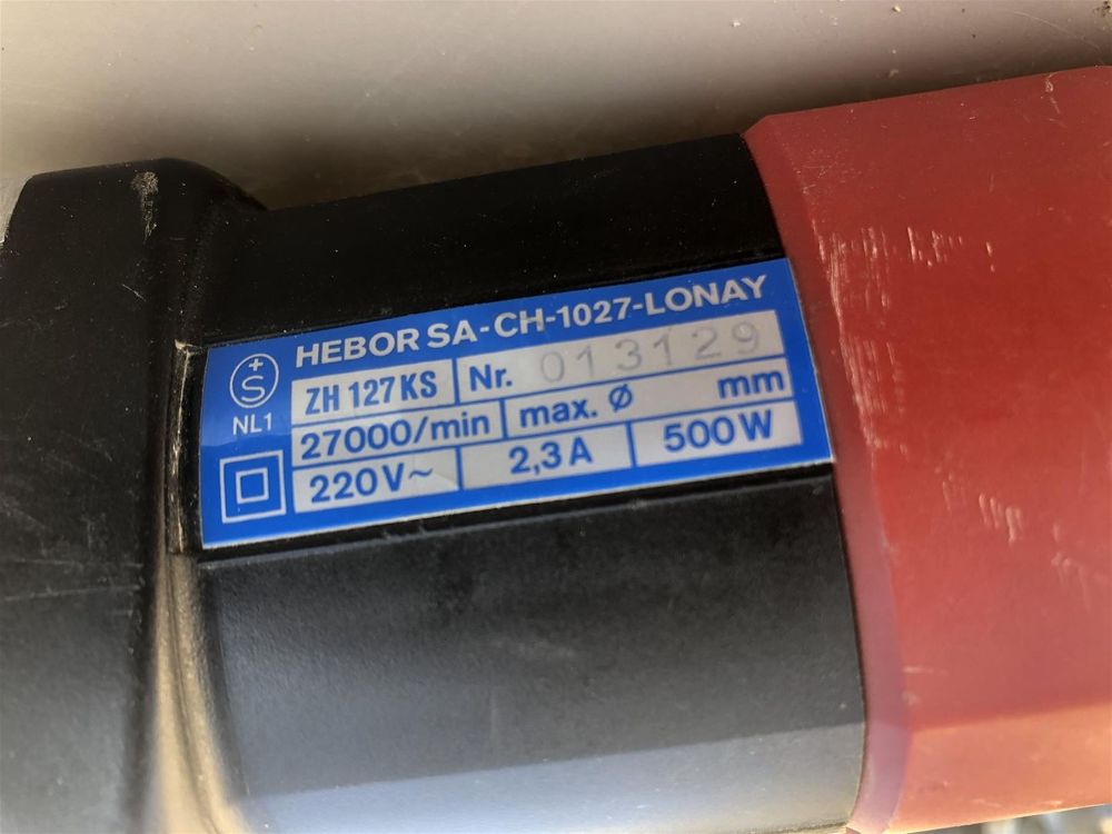 Hebor ZH 127 KS Kantenfräse - D406 (Gebraucht) in Diepoldsau für CHF ...