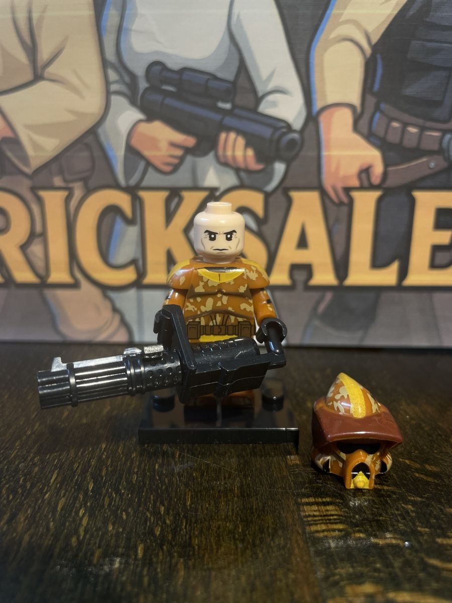 Star Wars Geonosis ARF Trooper Minigun Figur Lego-Komp. (Neu (gemäss ...