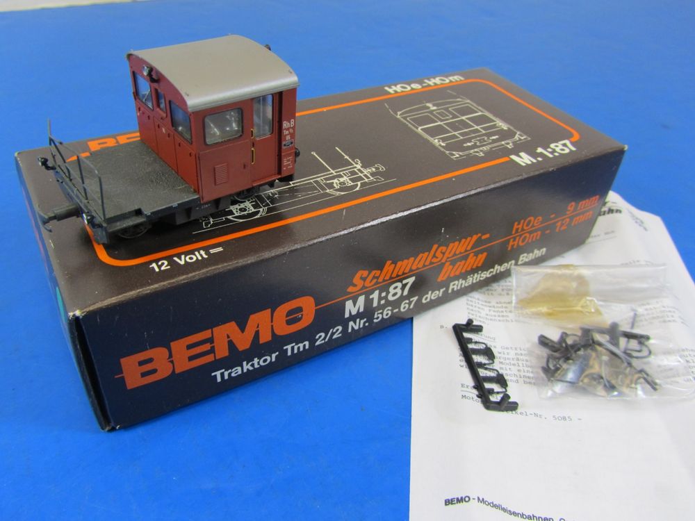 Bemo, Tm2/2 der RhB, 1273, evt. Digital. Defekt. | Kaufen auf Ricardo