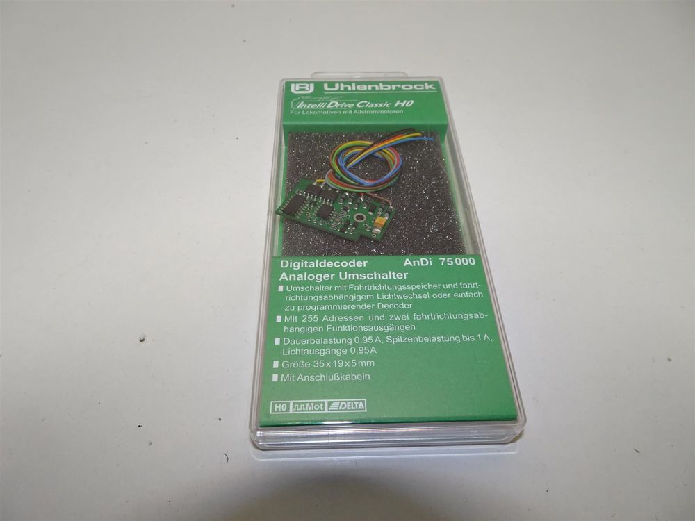 Uhlenbrock Digitaldecoder AnDi 75000 (Gebraucht) in Luzern für CHF 10.9 – mit Lieferung auf ...