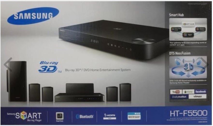 Samsung HT-F5500 Blu-Ray Speaker Set 5.1 (Gebraucht) in Vaduz für CHF ...