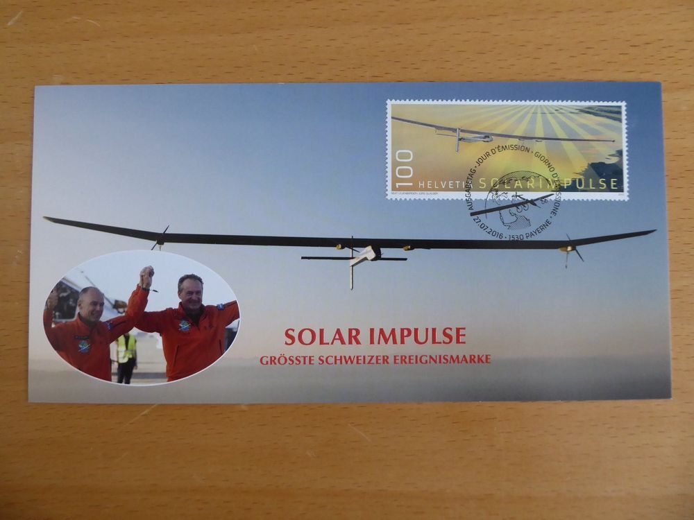 Karte Solar Impulse raaaaar (Gebraucht) in Rothrist für CHF 4 – mit ...