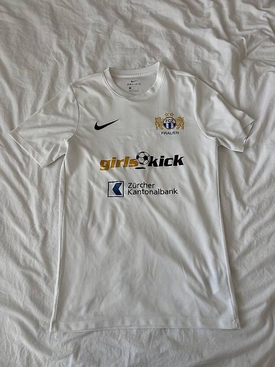 Nike FC Zürich Dri-Fit Trikot weiss Grösse S (Gebraucht) in Richterswil ...