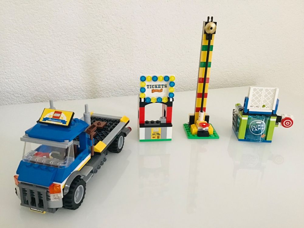Lego Creator 10244 Fairground Mixer + 40108 Ballonverkäufer | Kaufen ...
