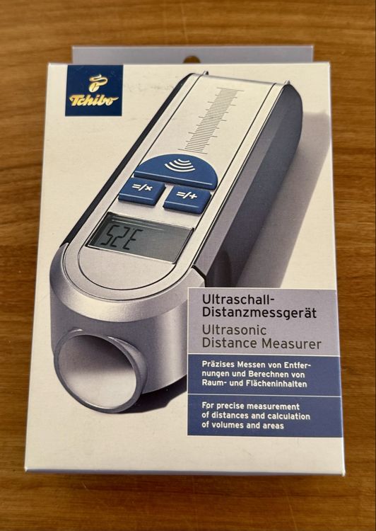 Tchibo TCM Ultraschall Distanzmesser NEU & original verpackt (Neu und originalverpackt) in ...