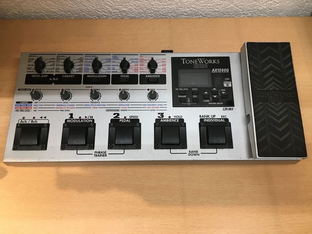 KORG ToneWorks AX1500G Effektpedal (Gebraucht) in Hinwil für CHF 30 ...