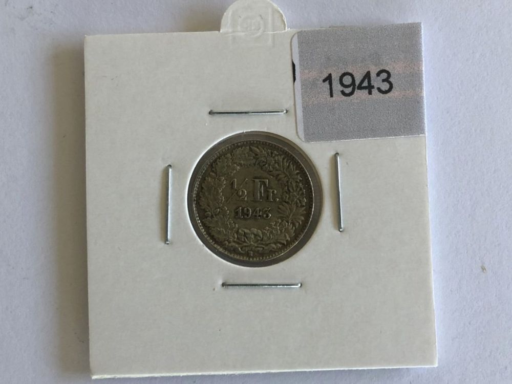 50 Rappen 1943 Silber | Kaufen auf Ricardo