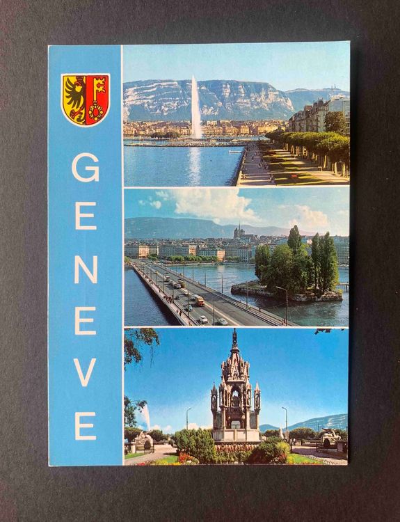 AK Geneve 3 Bild Karte (Gebraucht) in Goldau für CHF 2 – mit Lieferung auf Ricardo kaufen