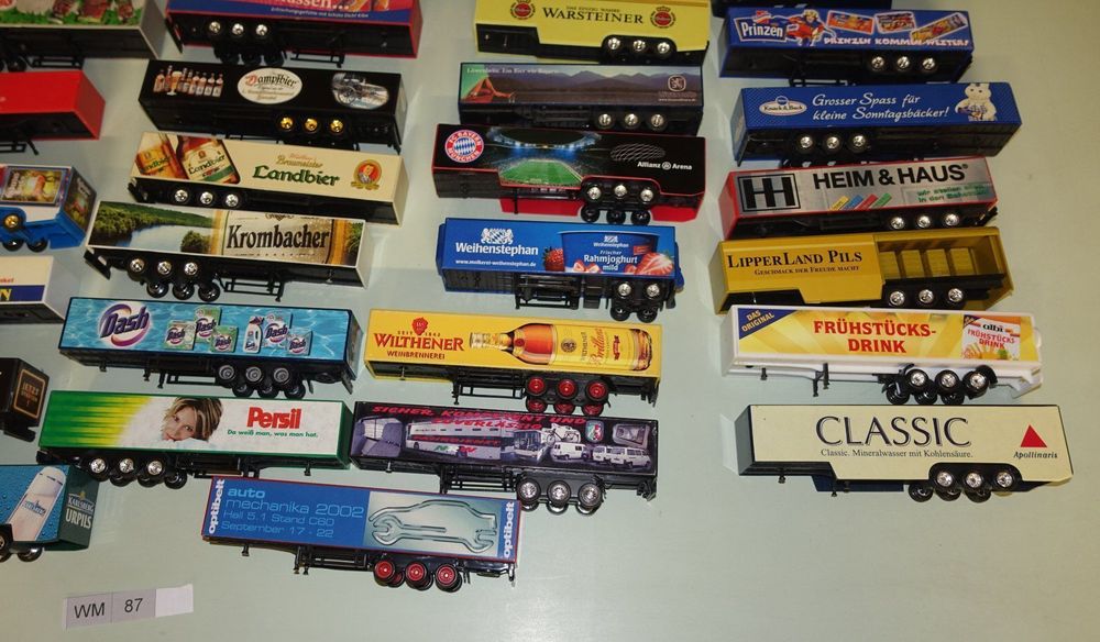 35 LKW Anhänger Trailer Lot H0 1:87 WM87 | Kaufen auf Ricardo