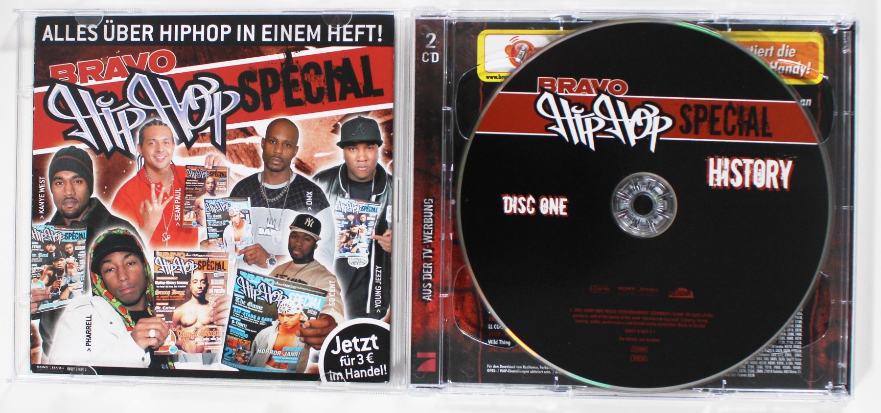 2CD - HIP HOP HISTORY SPECIAL CLASSICS Oldschool Rap Hits! (Neu (gemäss ...