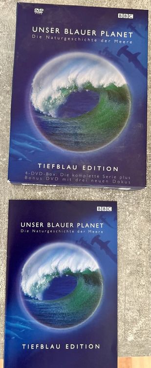 Unser Blauer Planet Tiefblau Edition DVD-Box 4 DVDs BBC (Neu (gemäss Beschreibung)) in Buchs AG ...