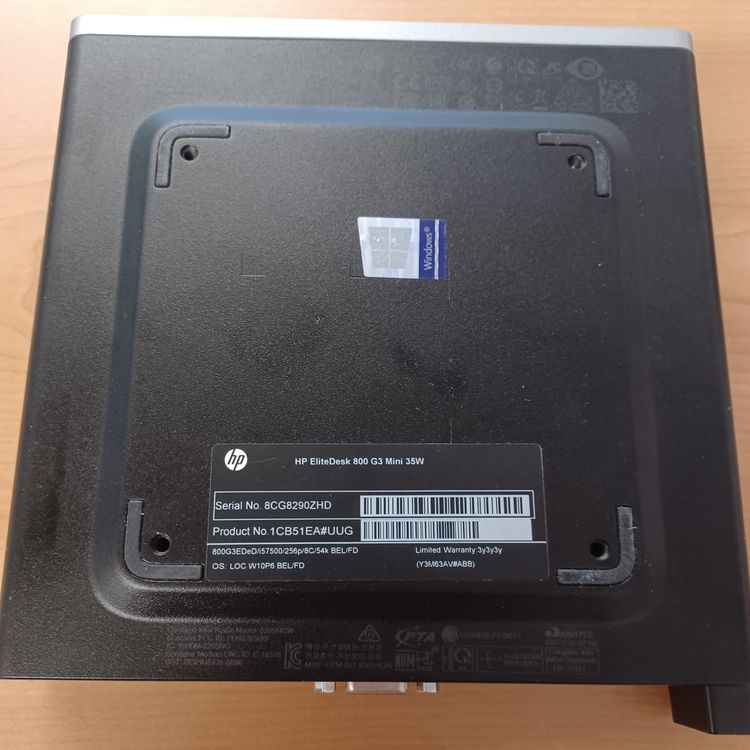 HP EliteDesk 800 G3 Mini-PC (1TB SSD) (Gebraucht) in Bülach für CHF 110 ...
