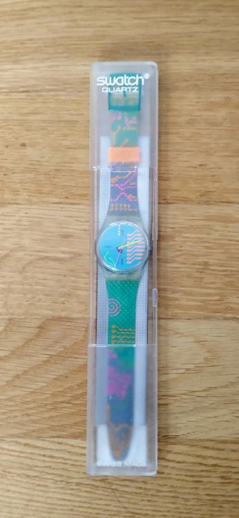Vintage Montre Swatch Homme GK122 HACKER'S REWARD (1992) (Neu und ...