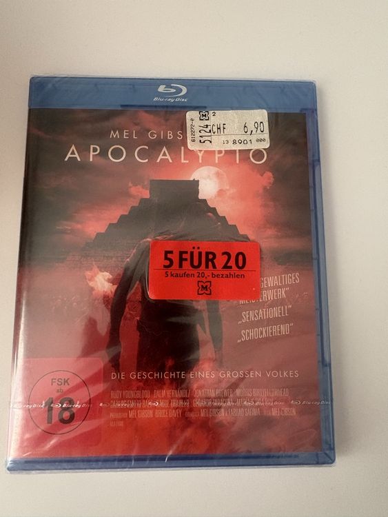 Apocalypto - Blu-ray - Mel Gibson - Top Zustand - Neu! (Neu und ...