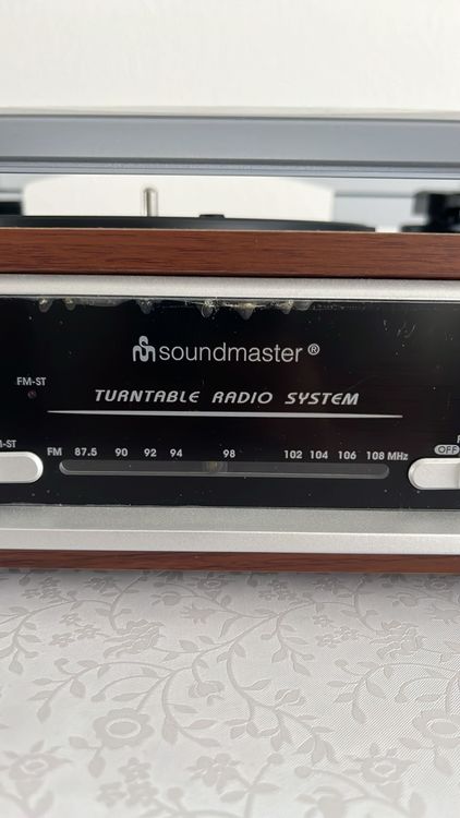 Soundmaster Turntable Radio System PL196H (Gebraucht) in Zollikerberg ...