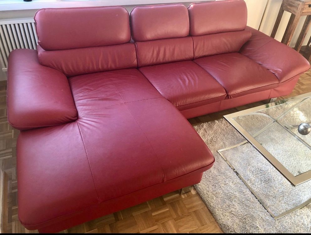 Leder sofa nur noch eine Woche!! (Gebraucht) in Kreuzlingen für CHF 5 – nur Abholung auf Ricardo ...