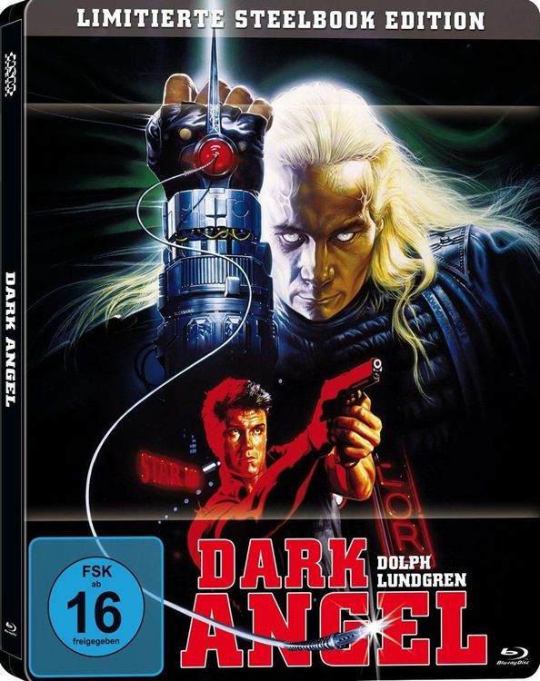 Dark Angel (1990) Steelbook/UNCUT/Dolph Lundgren/Blu-ray/RAR (Neu ...