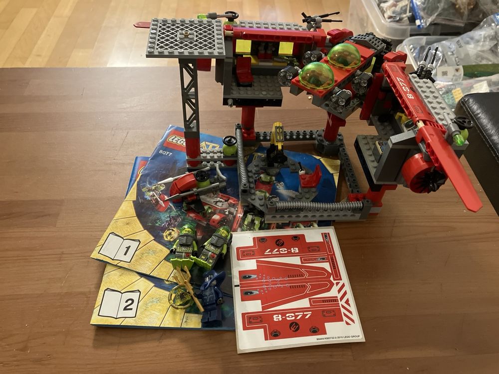 Lego 8077 Atlantis Exploration HQ komplett mit Anleitung und (Gebraucht ...