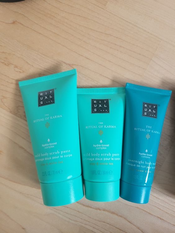 Rituals The Ritual of Karma Set Körpercreme Peeling NEU | Kaufen auf Ricardo