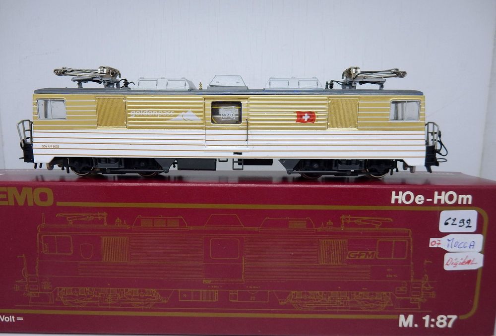 Hom- Digital - Bemo - MOB "Goldenpass"- Loc GDe 4/4 6005 (Gebraucht) in ...