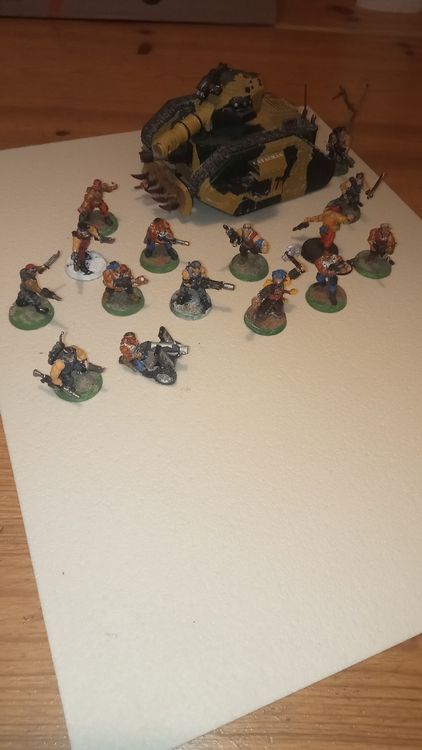 Warhammer 40k Humans Army & tank | Kaufen auf Ricardo