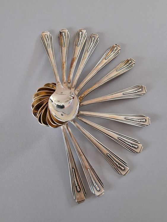12 Silberlöffel Sola 100-23 (Gebraucht) in Nussbaumen AG für CHF 50 – nur Abholung auf Ricardo ...