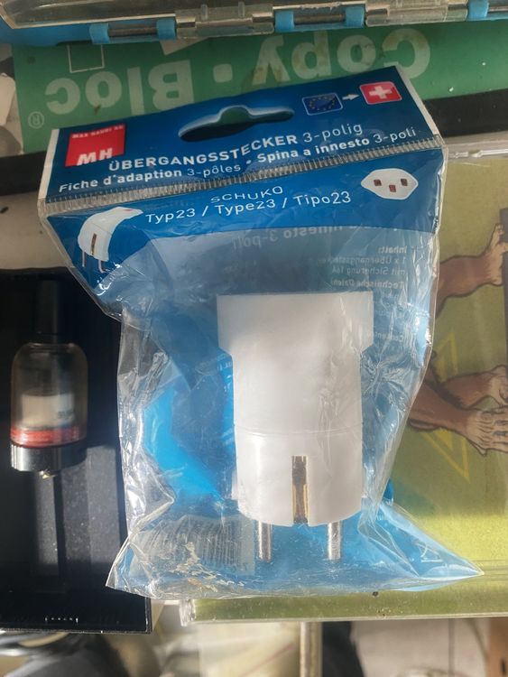 Stromstecker Adapter EU zu CH (Neu und originalverpackt) in Urtenen ...