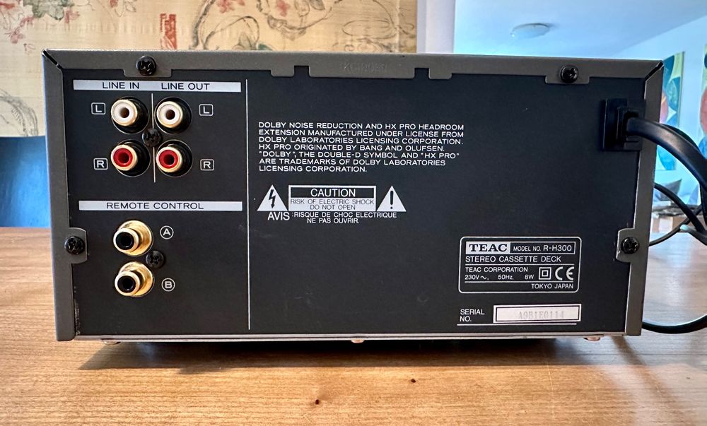 TEAC ® R-H300 Tape Deck Kassettenrecorder | Kaufen auf Ricardo