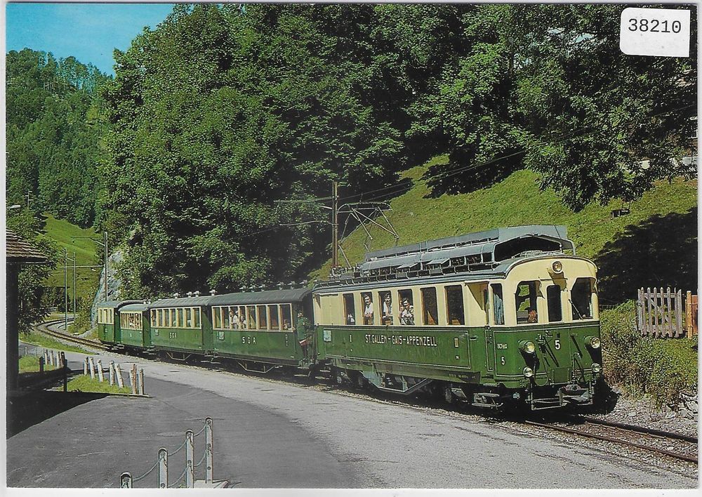 Historischer Zug der St. Gallen-Gais-Appenzell-Bahn (Gebraucht) in Ettingen für CHF 2 – mit ...