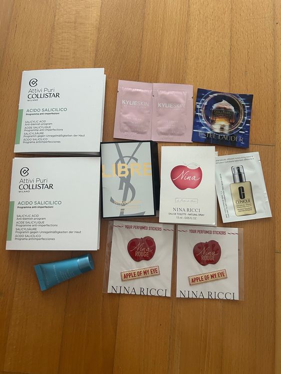 YSL, Esteé Lauder, Clinique, KYLIESKIN samples mix (Neu und originalverpackt) in Muzzano für CHF ...