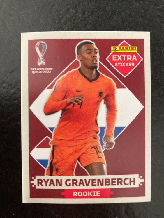 Panini Extra Sticker Ryan Gravenberch WM 2022 | Kaufen auf Ricardo