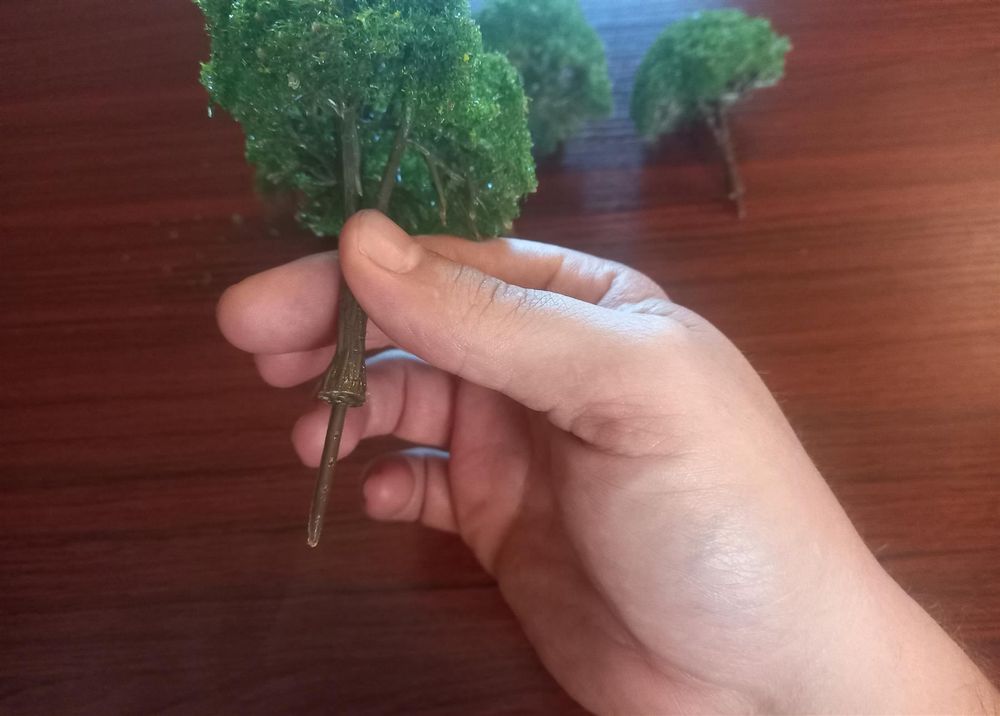 30x künstlicher Baum für Modell 8cm/ Arbre pour maquette | Kaufen auf Ricardo