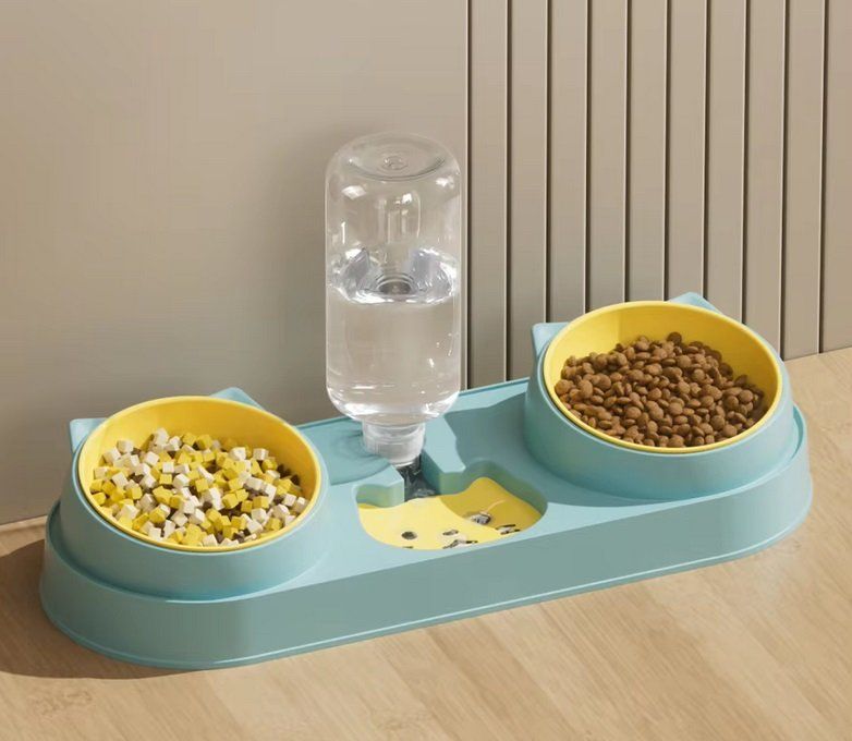 Doppelter Futter und Wasserspender für Katzen und Hunde (Neu und originalverpackt) in Lausanne ...