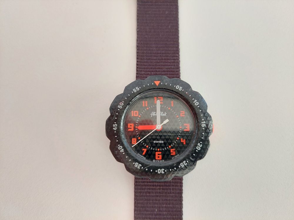 Kinderuhr Flik Flak Creative Manifesto Night Shift, mit Gar. (Gebraucht ...