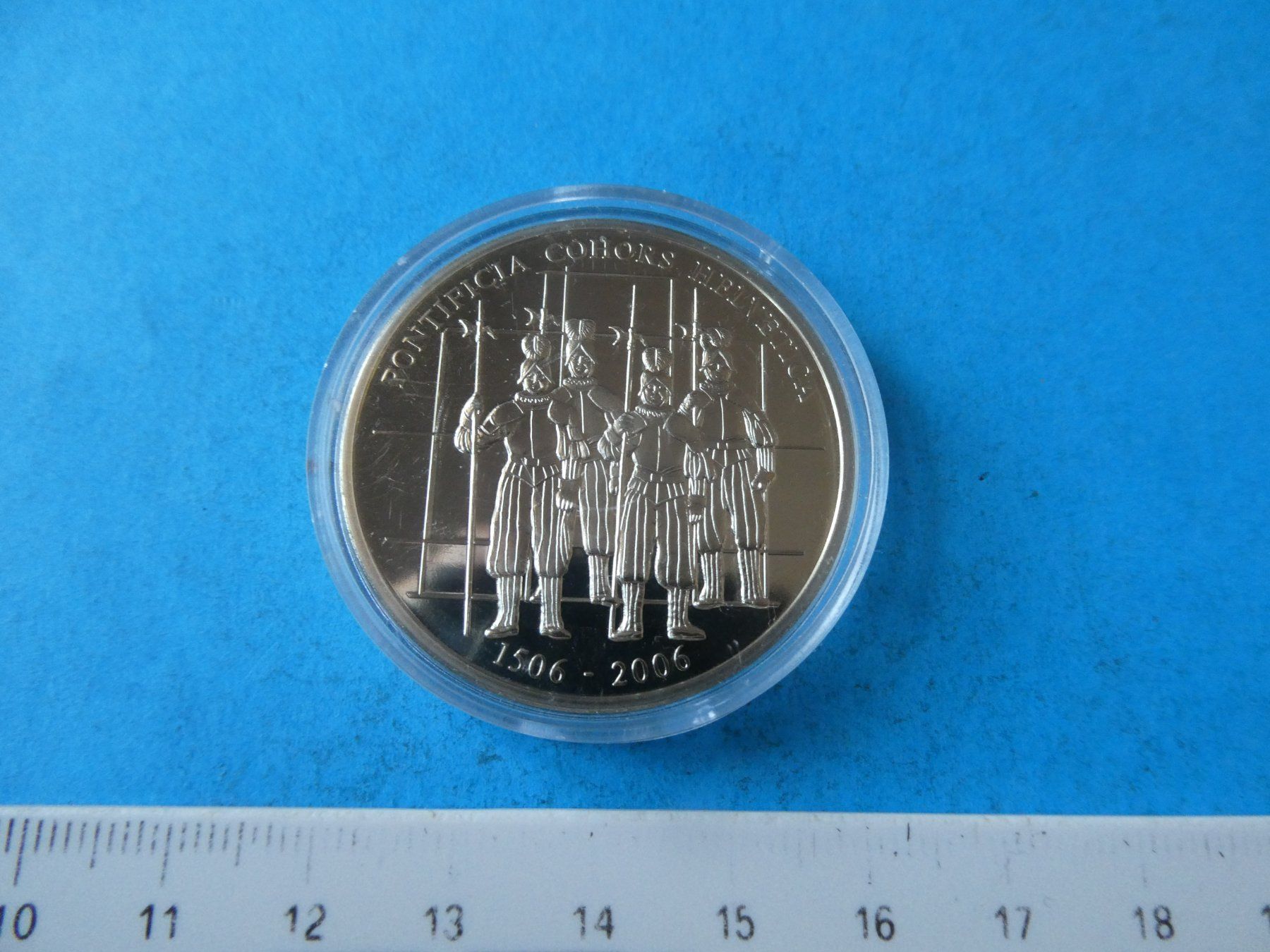 Medaille PP 40 mm, Schweizer Garde Vatikan 1506-2006 (Neu (gemäss ...