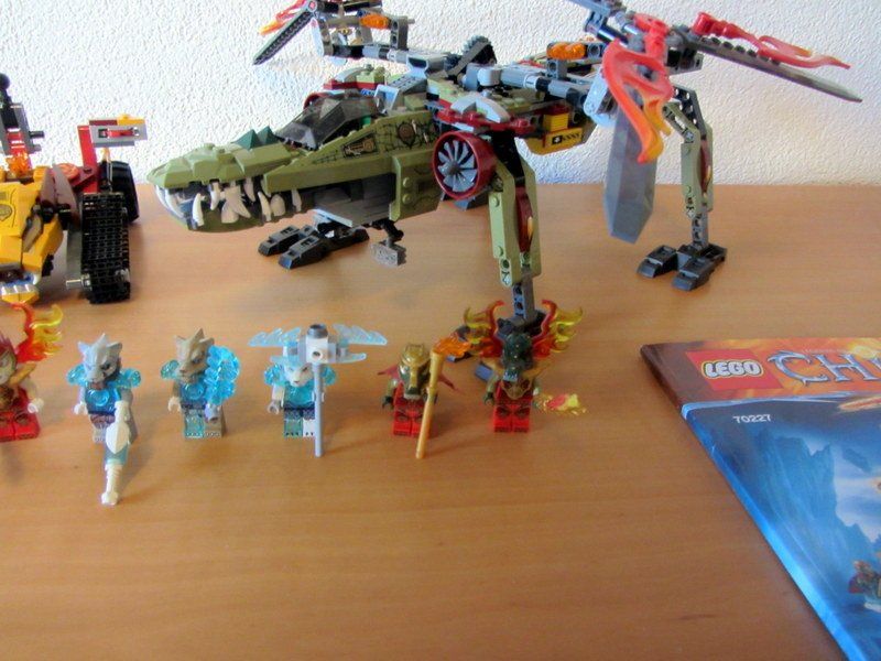 LEGO LEGENDS OF CHIMA 70227 " King Crominus' Rescue " (Gebraucht) in ...