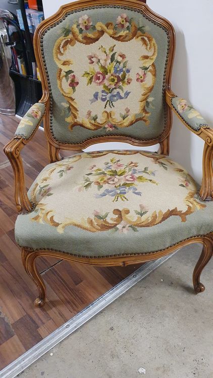ALTE GOBELIN SESSEL | Kaufen auf Ricardo