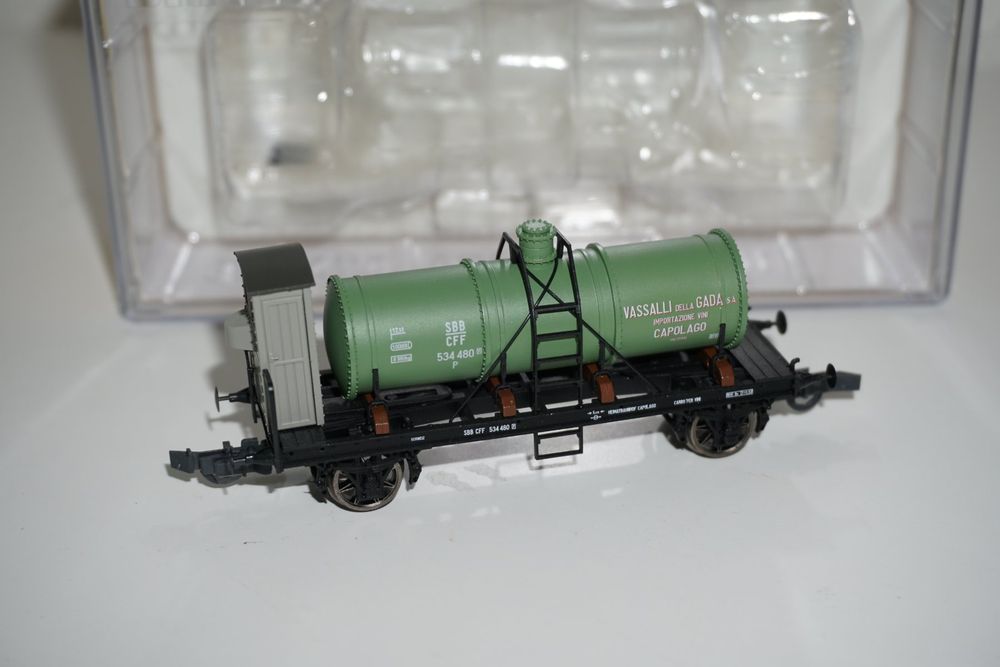 BRAWA 47807 - SBB Weinkesselwagen H0/DC (Gebraucht) in Matten b. Interl ...