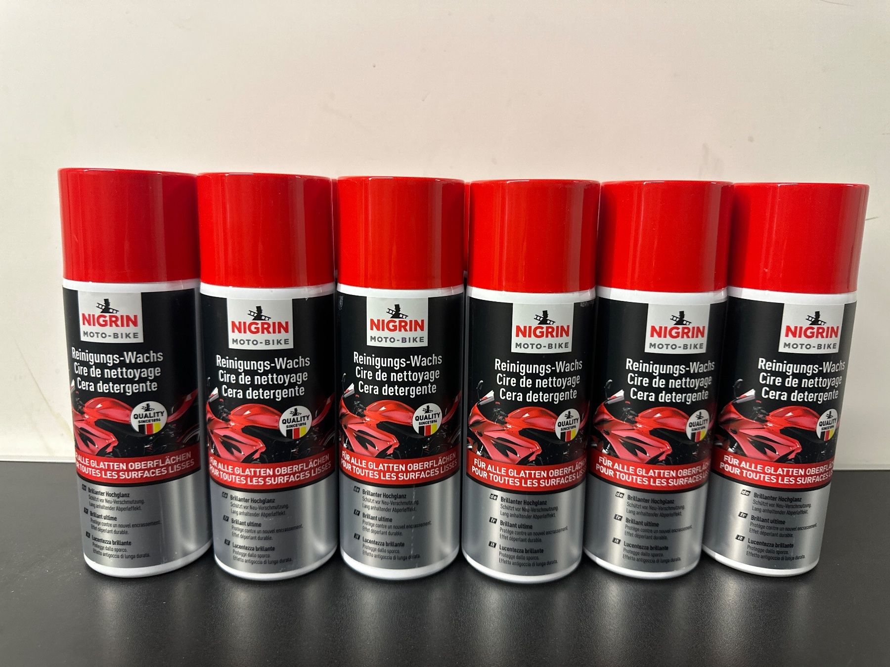 Neu Restposten Nigrin Moto Bike Reiniguns- Wachs 400ml (12x) (Neu und originalverpackt) in Inwil ...
