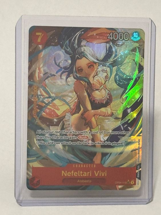 Nefeltari Vivi OP04-118 V.2 – One Piece TCG – NM (Gebraucht) in ...