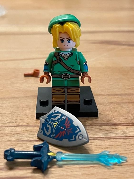 Legend of Zelda Minifigure Link with Sword and Shield (Neu (gemäss ...