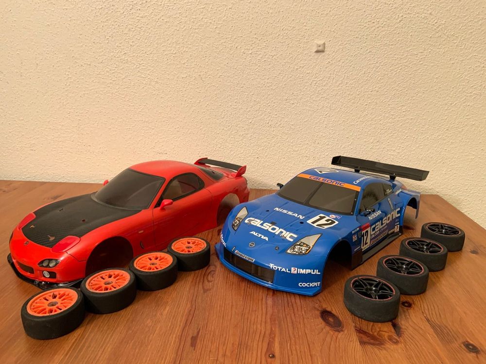 RC KAROSSERIEN MAZDA RX7 / NISSAN 350Z | Kaufen auf Ricardo