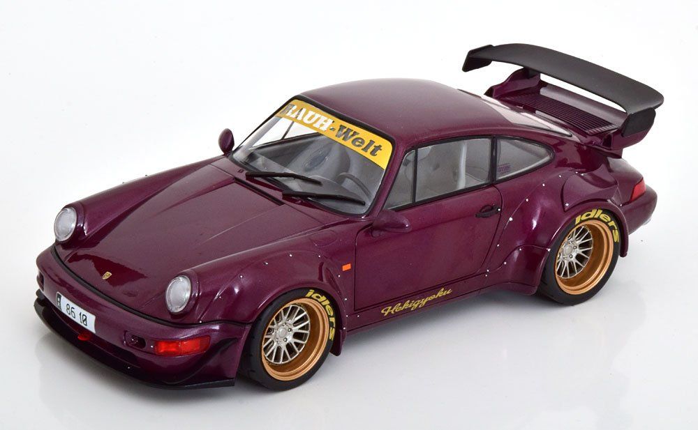 Porsche 911 (964) RWB Hekigyoku 2012 violett 1/18 Solido NEU | Kaufen auf Ricardo