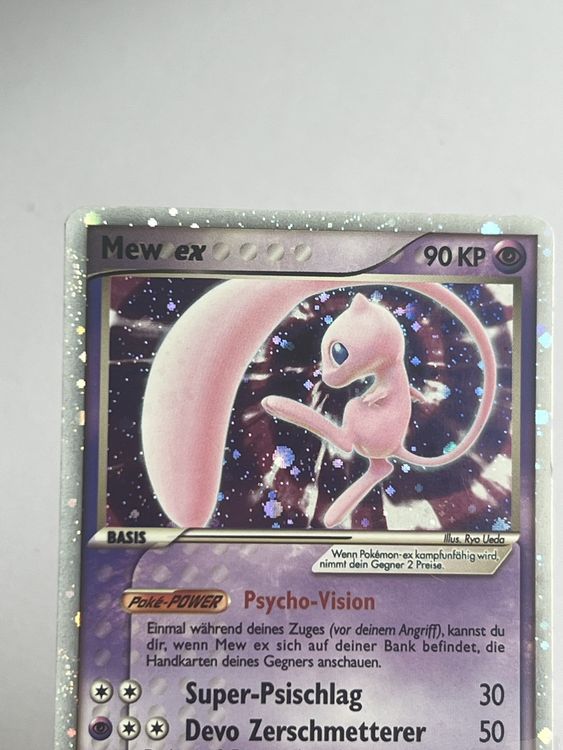 Pokémon Karte Mew ex Holon Phantoms 2006 - selten (Gebraucht) in Almens ...